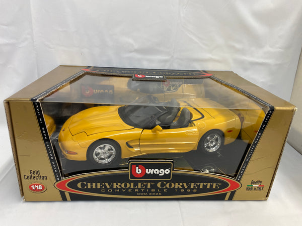 Chevrolet Corvette Convertible 1998 Burago 1/18 – Autos-Suggestions