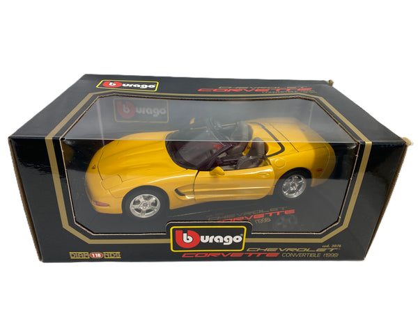 Chevrolet Corvette Convertible 1998 Burago 1/18 – Autos-Suggestions