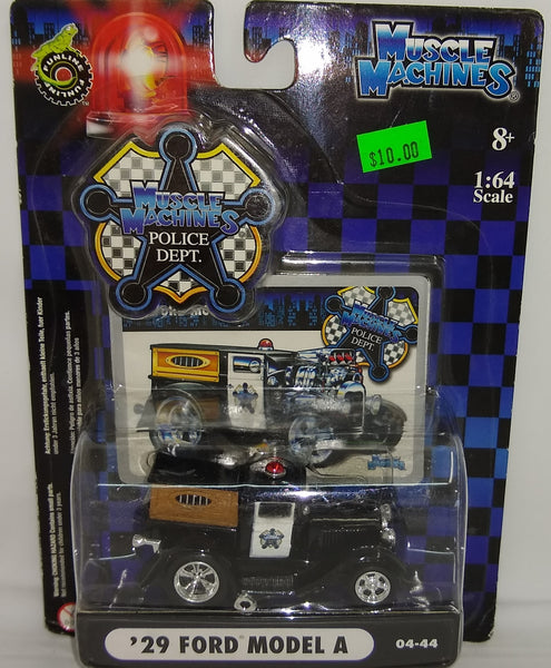 Ford Model A Police 1929 Muscle Machines 1/64 – Autos-Suggestions